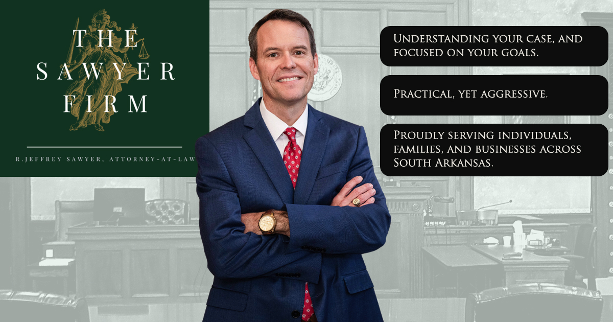 R. Jeffrey Sawyer Attorney At Law South Arkansas